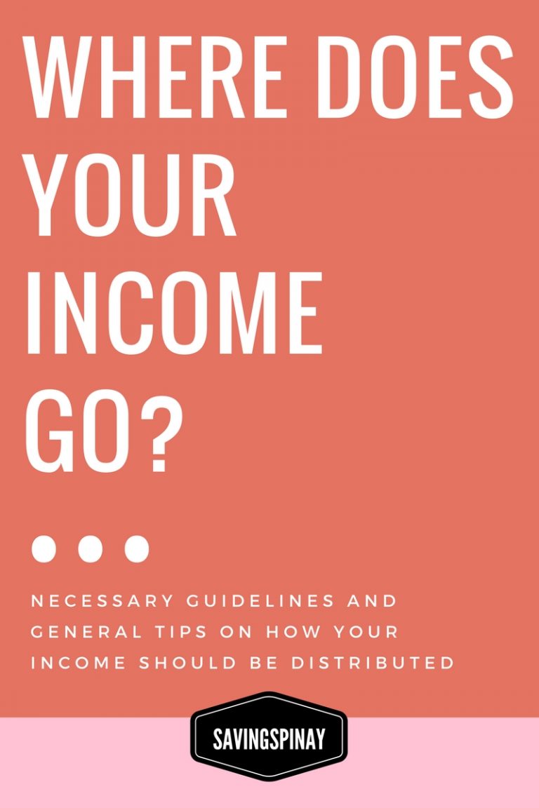 If You Are Living On One Income, You’re Doing It Wrong | SavingsPinay