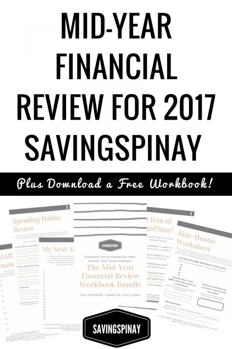 Mid-Year Financial Review for 2017 | SavingsPinay
