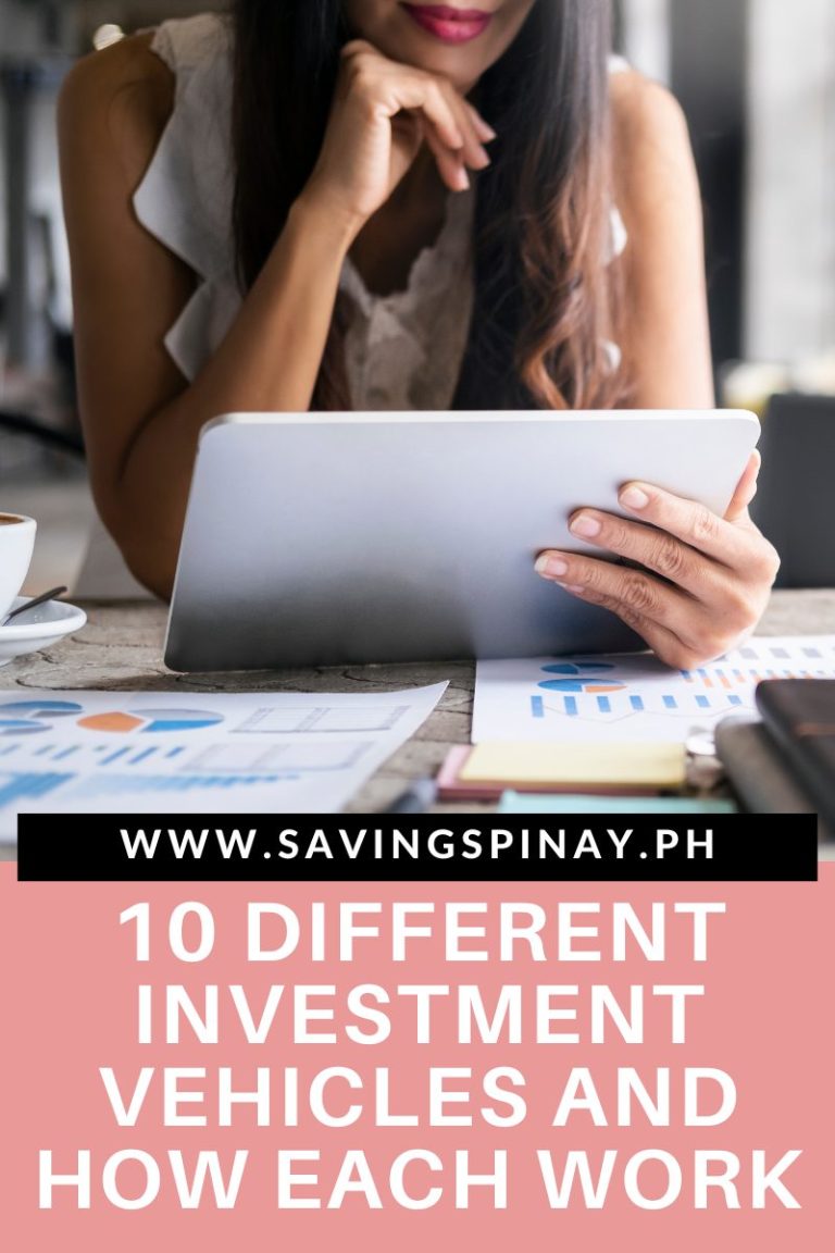 10 Different Investment Vehicles and How Each Work - SavingsPinay